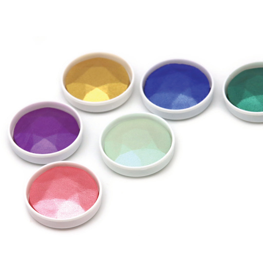 Finetec Coliro Watercolour - Bling - 6 Colour Set – Bunbougu