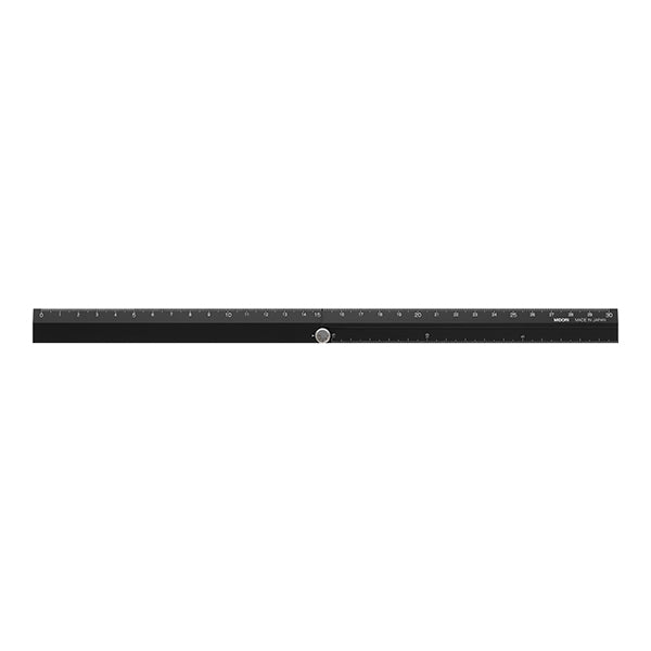 Midori Aluminum Multi Ruler - Black - 30 cm (New Package) – Bunbougu