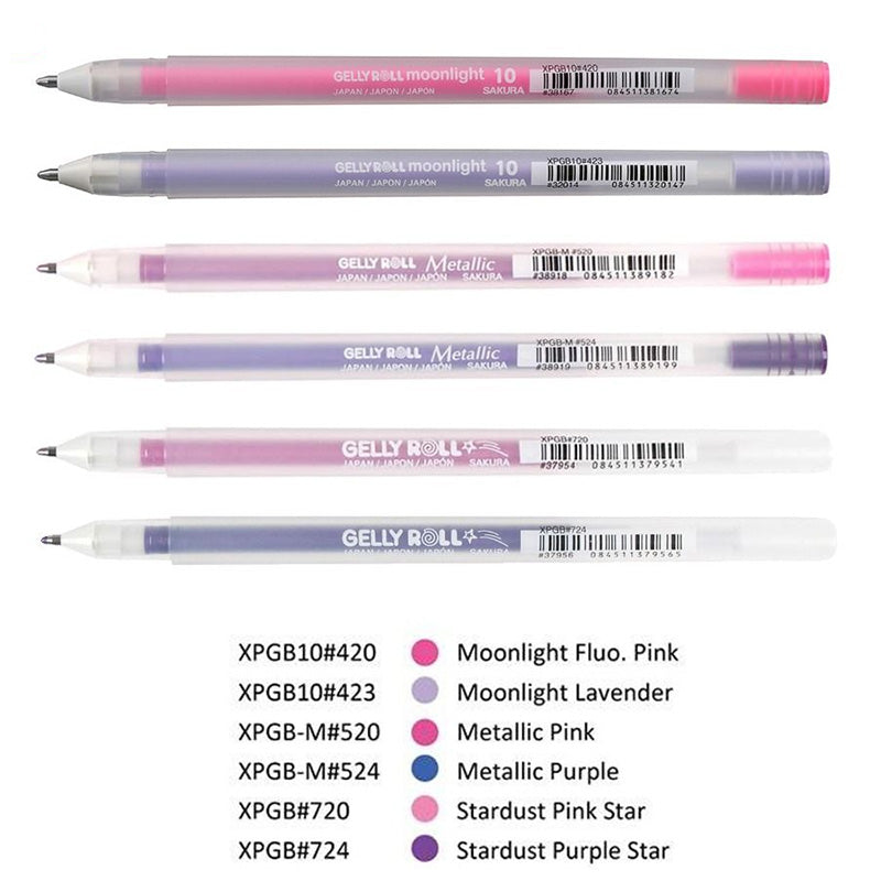 Buy Japanese Gel Pens for Colouring Online Australia | Bunbougu