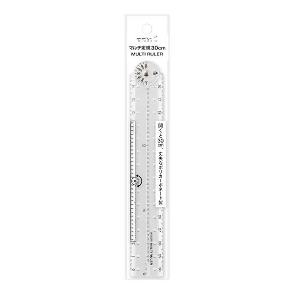 Midori Multi Ruler - 30 cm – Bunbougu