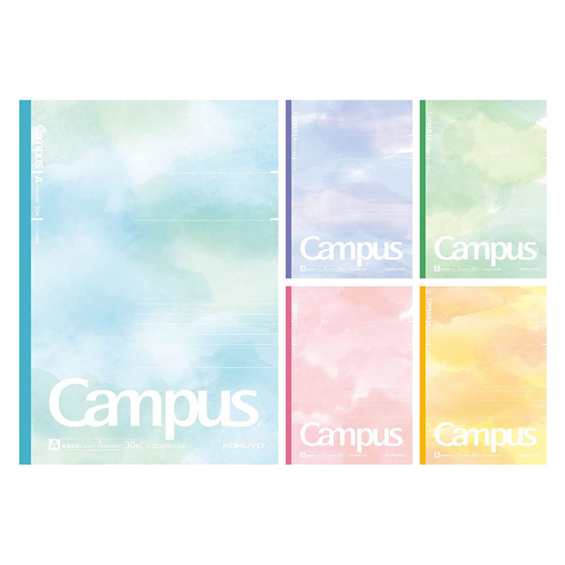 Kokuyo Campus Notebook - Watercolor Palette Limited Edition - Semi B5 – Bunbougu