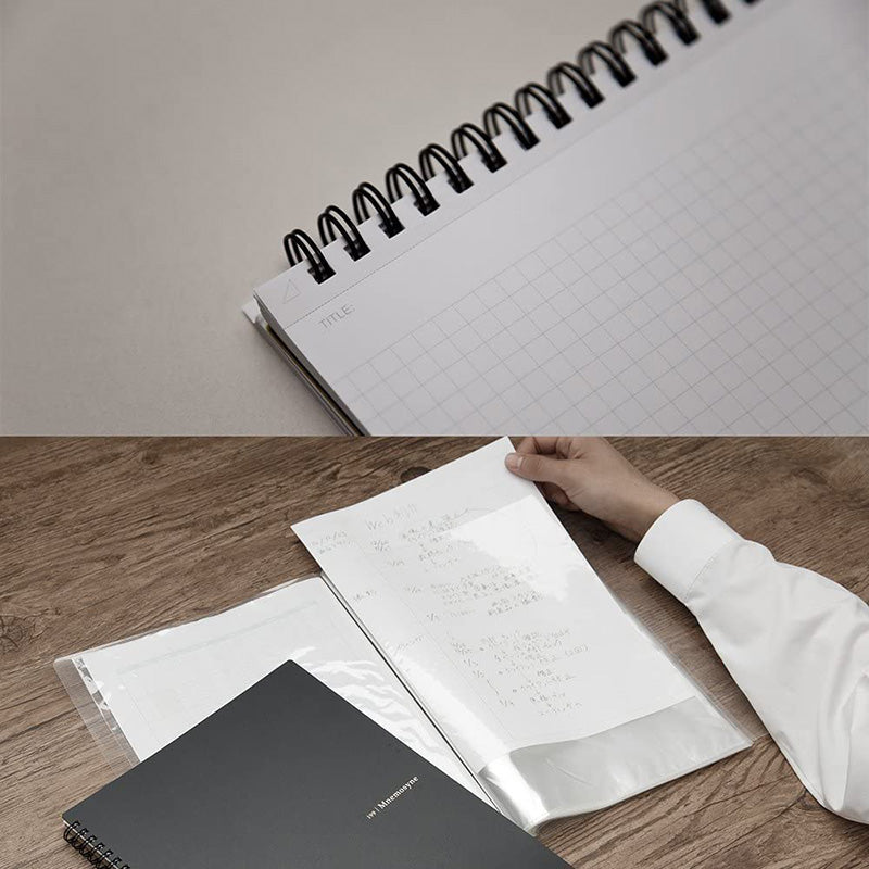 Maruman Mnemosyne N199 Special Memo Notebook - Ruled - A4 – Bunbougu