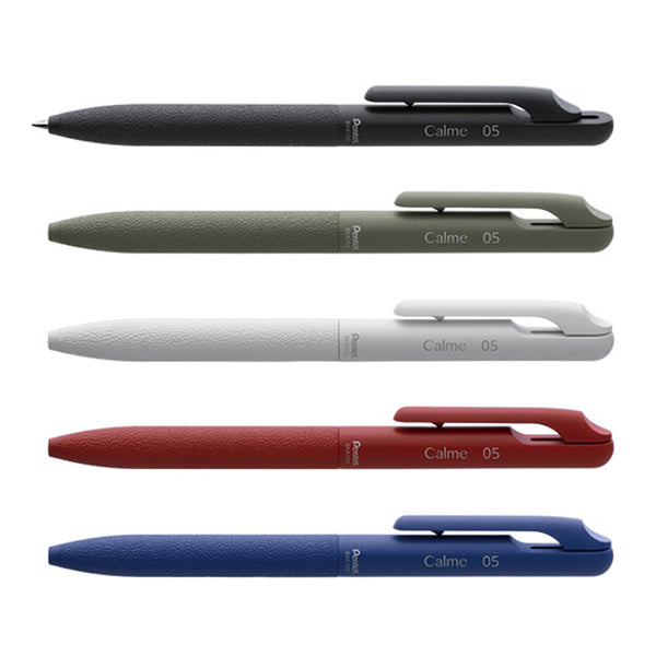 Pentel Calme Quiet Click Ballpoint Pen - 0.5 mm – Bunbougu