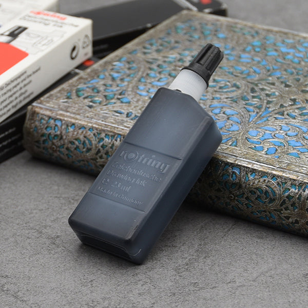 Rotring Drawing Ink - Black - 23 ml – Bunbougu
