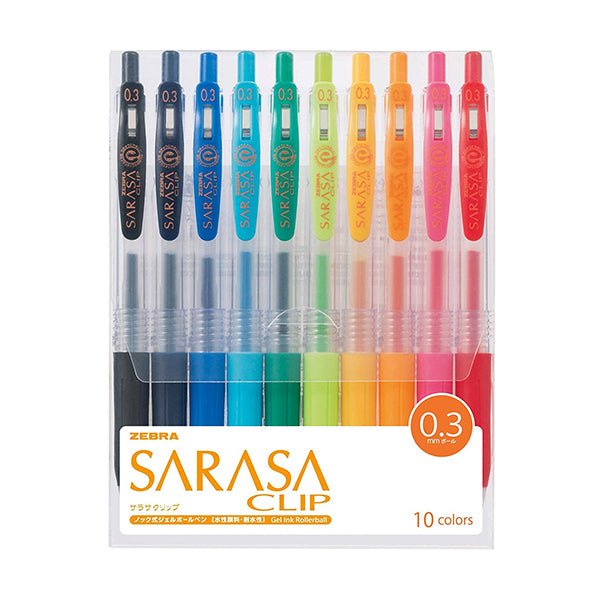 Buy Zebra Sarasa Gel Pens Online Australia | Bunbougu